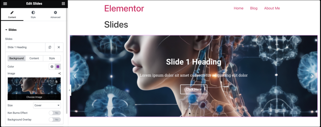 How To Use the Elementor Slides widget | Elementor