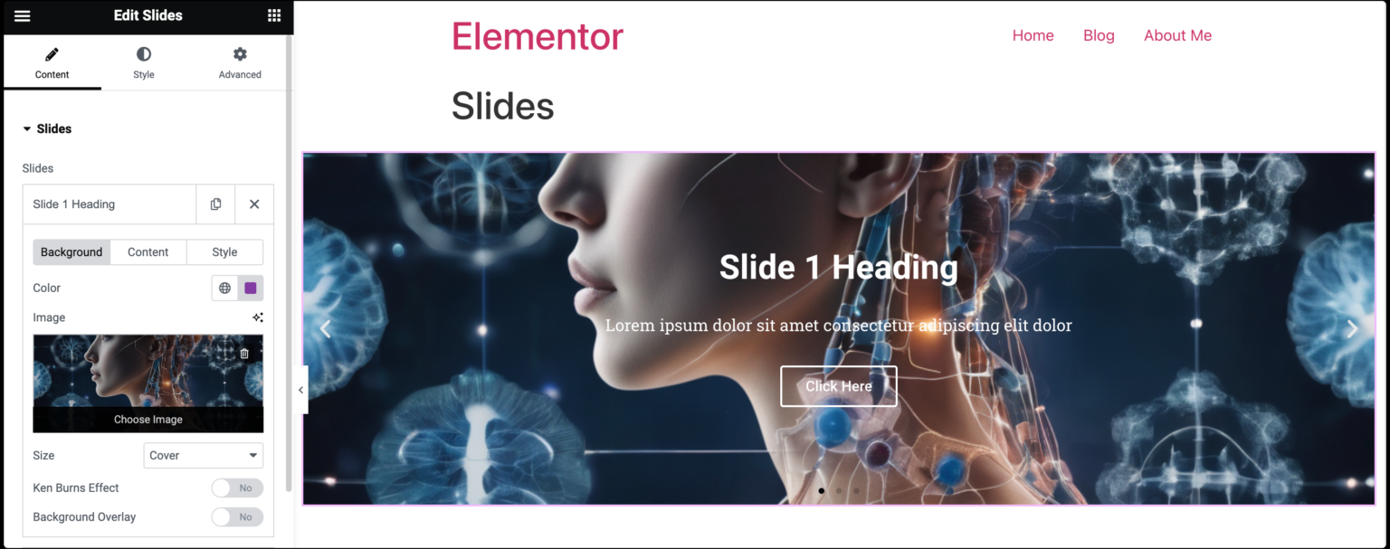 How To Use the Elementor Slides widget | Elementor