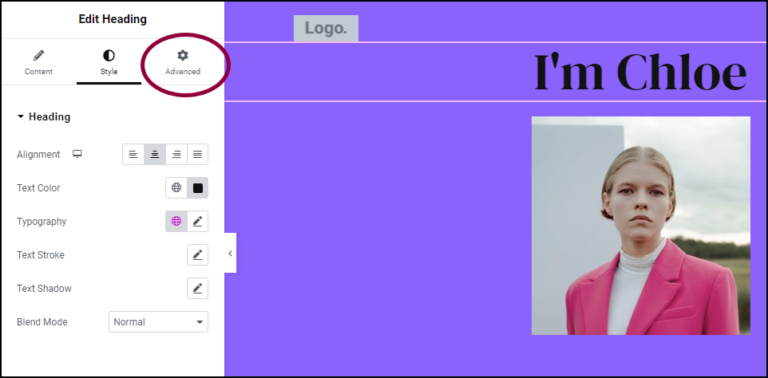 Add text over image in Elementor | Elementor