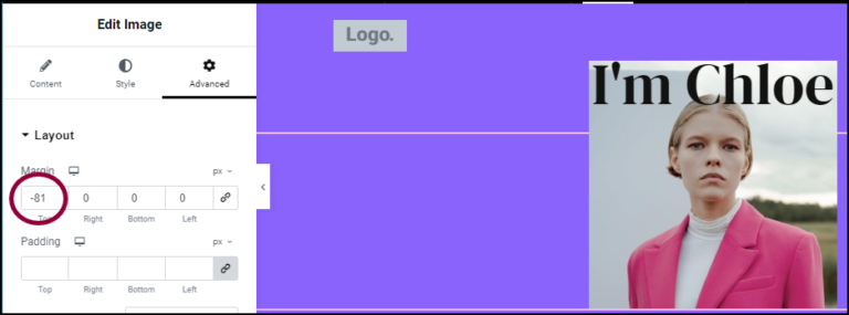 Add text over image in Elementor | Elementor