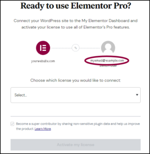 Connect and activate your Elementor Pro license | Elementor