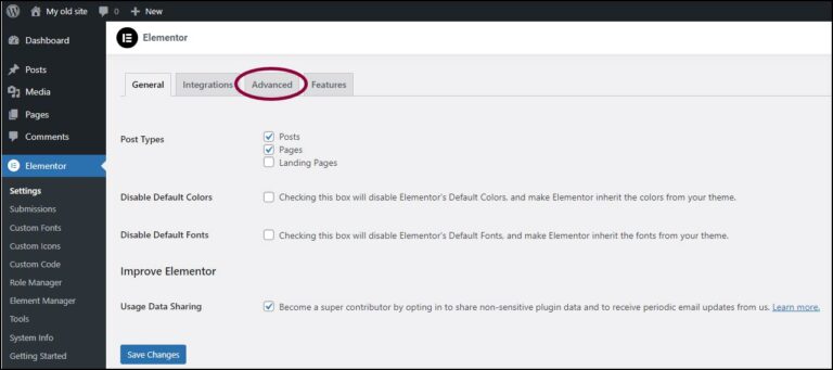 Choose a loading method for Google fonts | Elementor