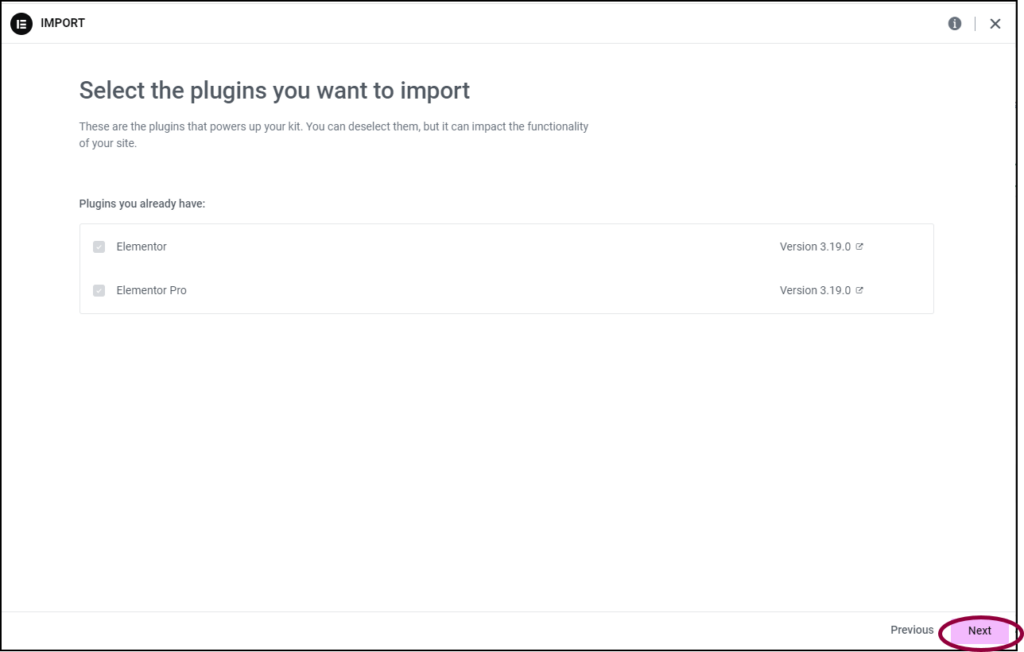 Import and export Elementor website templates | Elementor