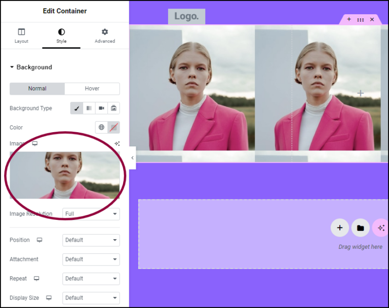 Add text over image in Elementor | Elementor