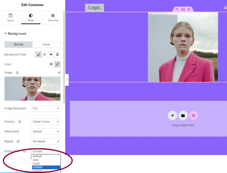 Add text over image in Elementor | Elementor