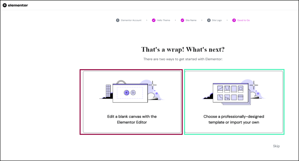 Install & activate Elementor Core | Elementor