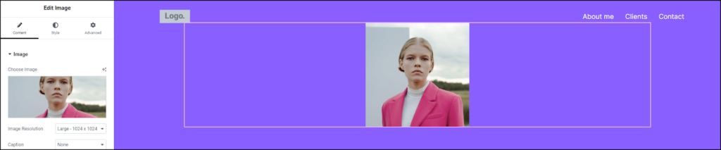 Add text over image in Elementor | Elementor