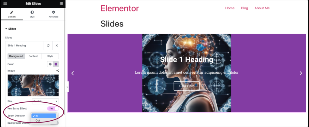 How To Use the Elementor Slides widget | Elementor
