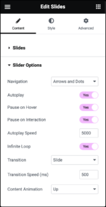 How To Use the Elementor Slides widget | Elementor