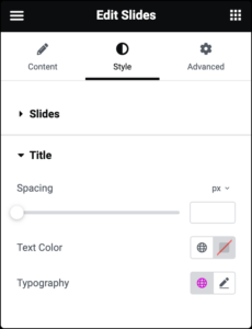 How To Use the Elementor Slides widget | Elementor