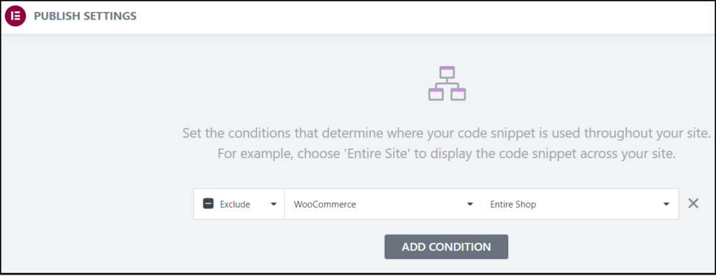 Add custom code | Elementor