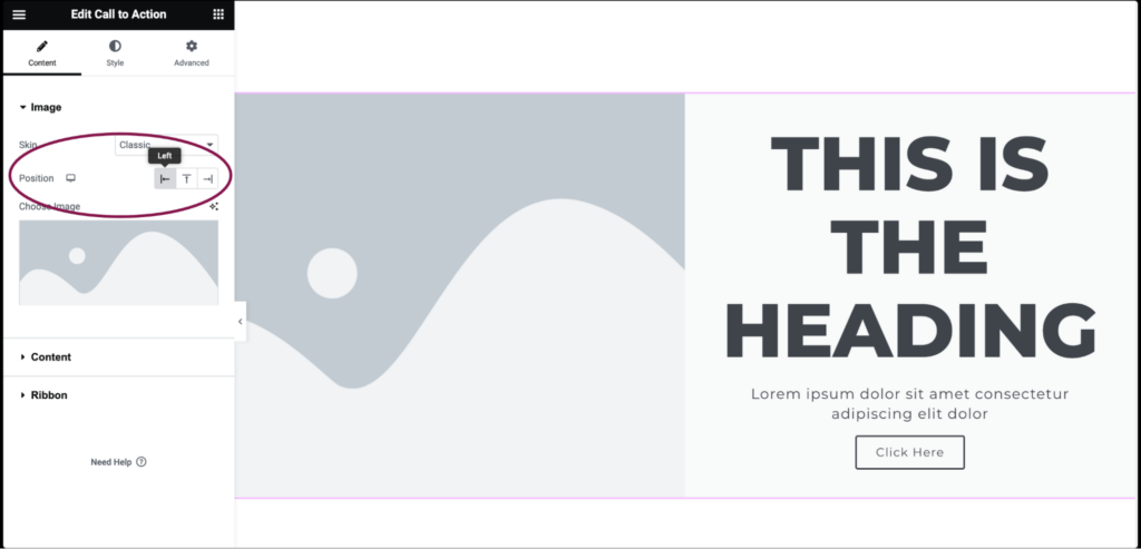 Call to Action widget | Elementor