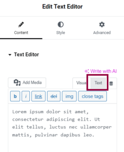 Cannot change Elementor text color | Elementor