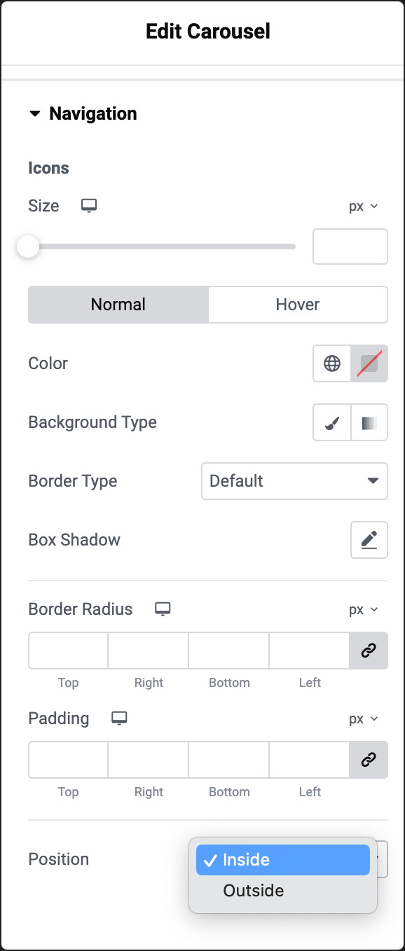 Carousel widget | Elementor
