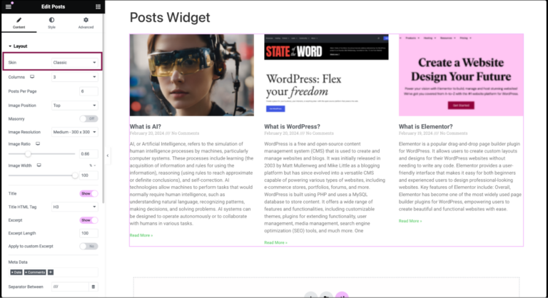 How to Use the Elementor Posts Widget (Pro) | Elementor