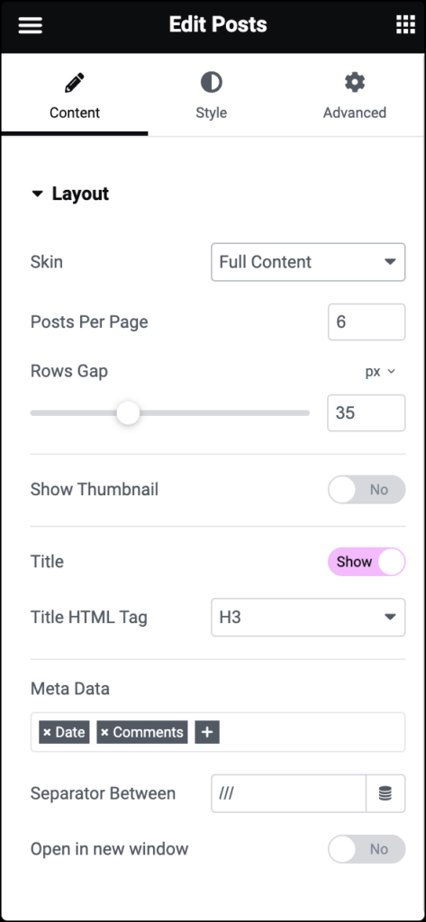 How to Use the Elementor Posts Widget (Pro) | Elementor