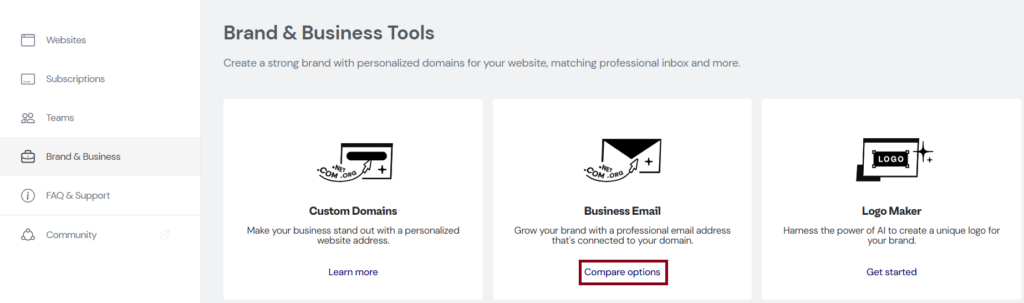 Set up custom email accounts | Elementor