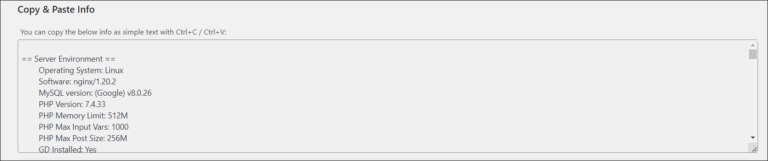 Share system information with Elementor | Elementor