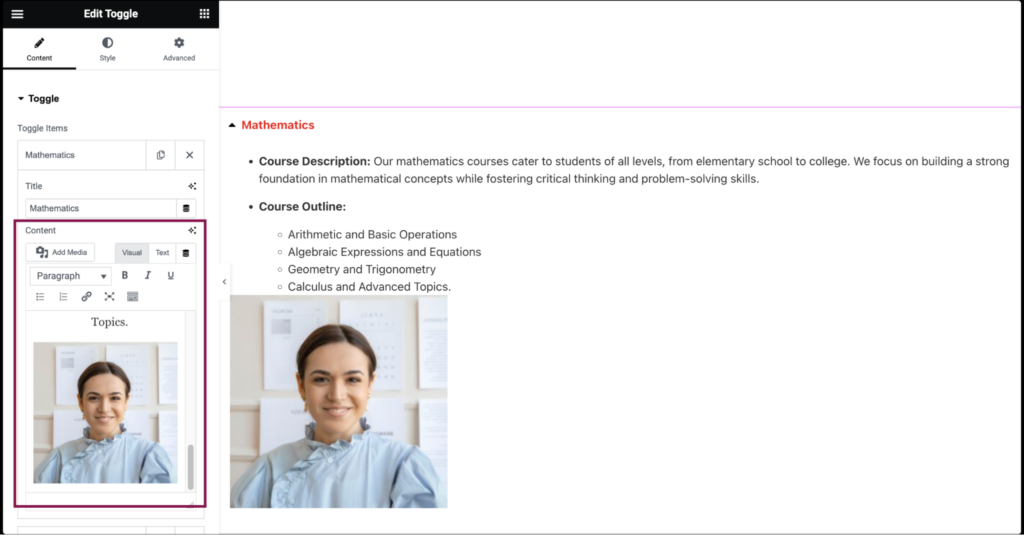 How to Use the Elementor Toggle widget | Elementor