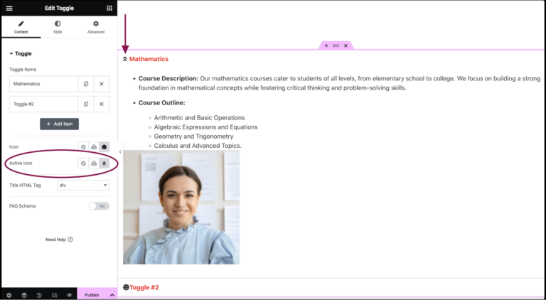 How to Use the Elementor Toggle widget | Elementor