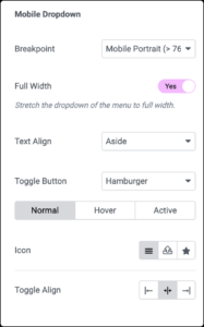 Learn about the Nav Menu Widget (Pro) | Elementor