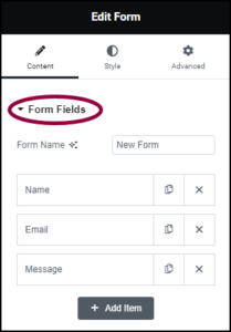 Receive form submissions by email | Elementor