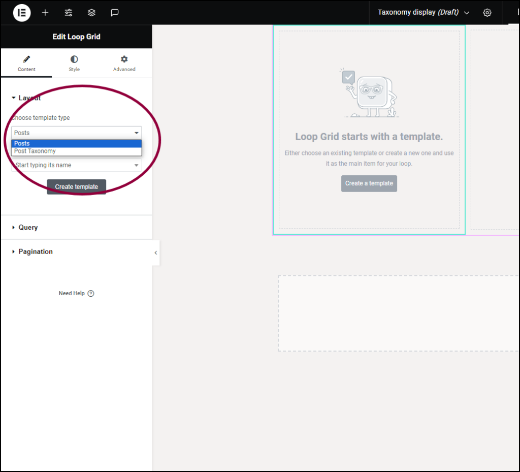Create a category page using the Loop Grid or Loop Carousel | Elementor