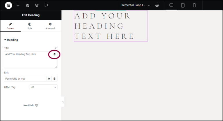 Create a category page using the Loop Grid or Loop Carousel | Elementor