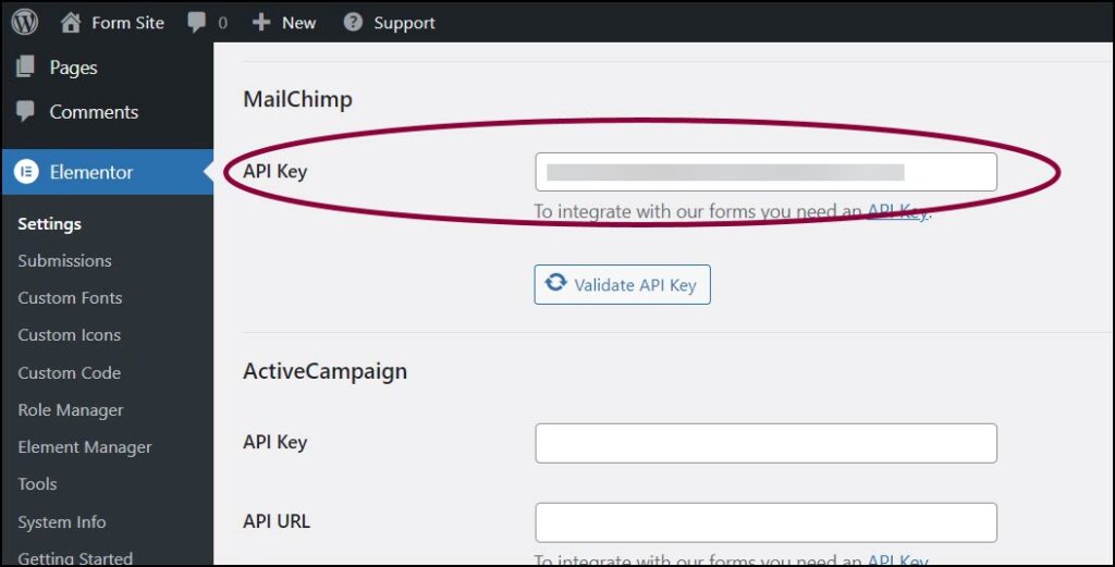 Learn About MailChimp & Elementor Integration | Elementor
