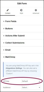 Learn About MailChimp & Elementor Integration | Elementor