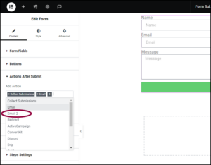 Send Email Confirmations with Elementor Forms | Elementor
