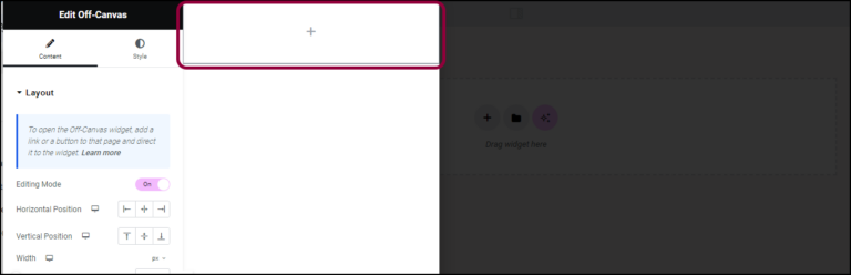 Off-Canvas Widget » Elementor Off-Canvas Widget » Elementor