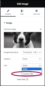 Off-Canvas widget | Elementor