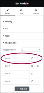 Link In Bio widgets | Elementor