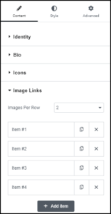 Link In Bio widgets | Elementor