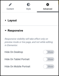 Add a Floating Bar to your site | Elementor