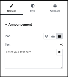 Add a Floating Bar to your site | Elementor