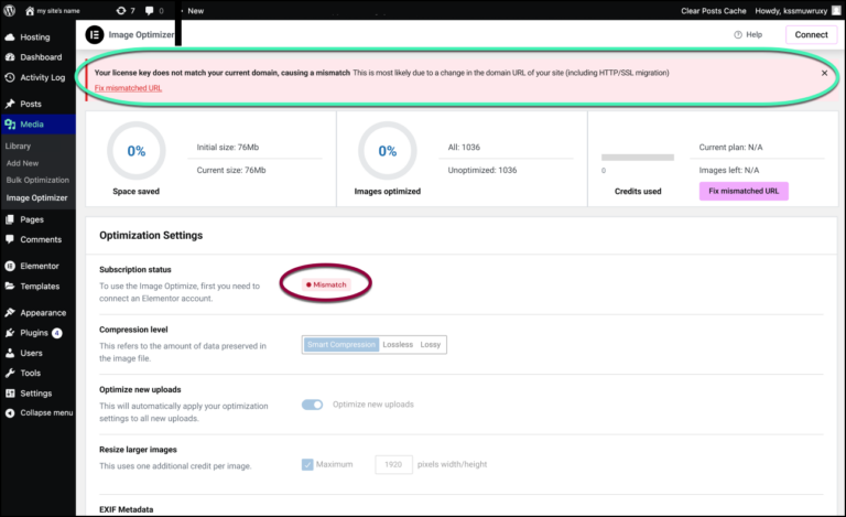 Troubleshooting - Mismatched URL | Elementor