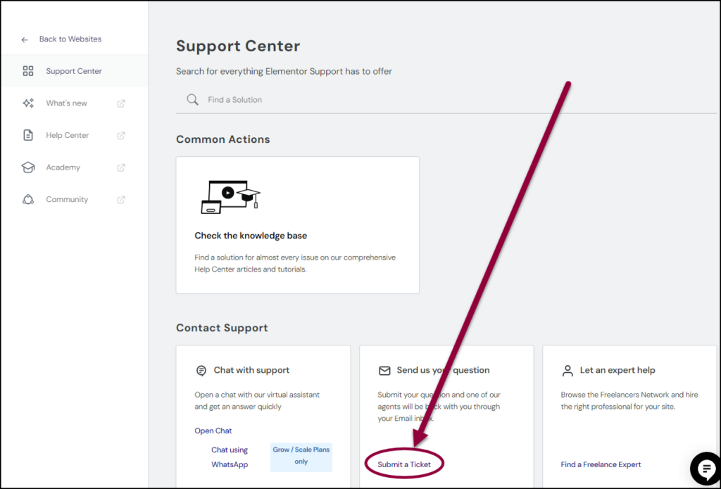 Delete a user account | Elementor