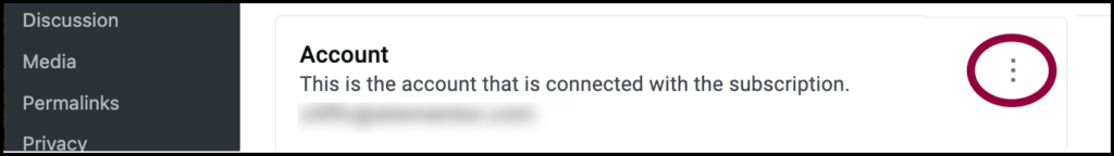 Switch accounts | Elementor