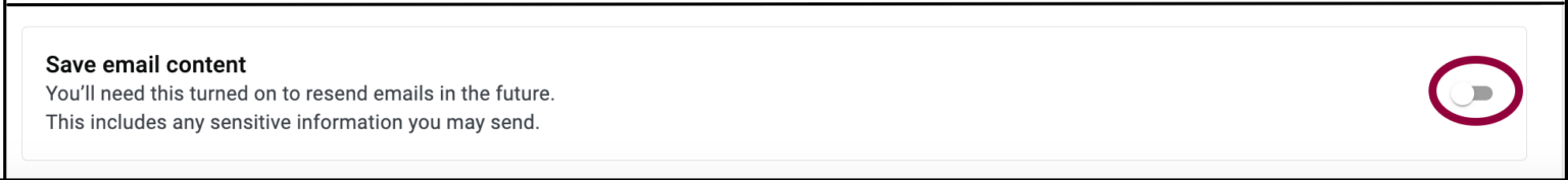Enable/Disable email logging | Elementor