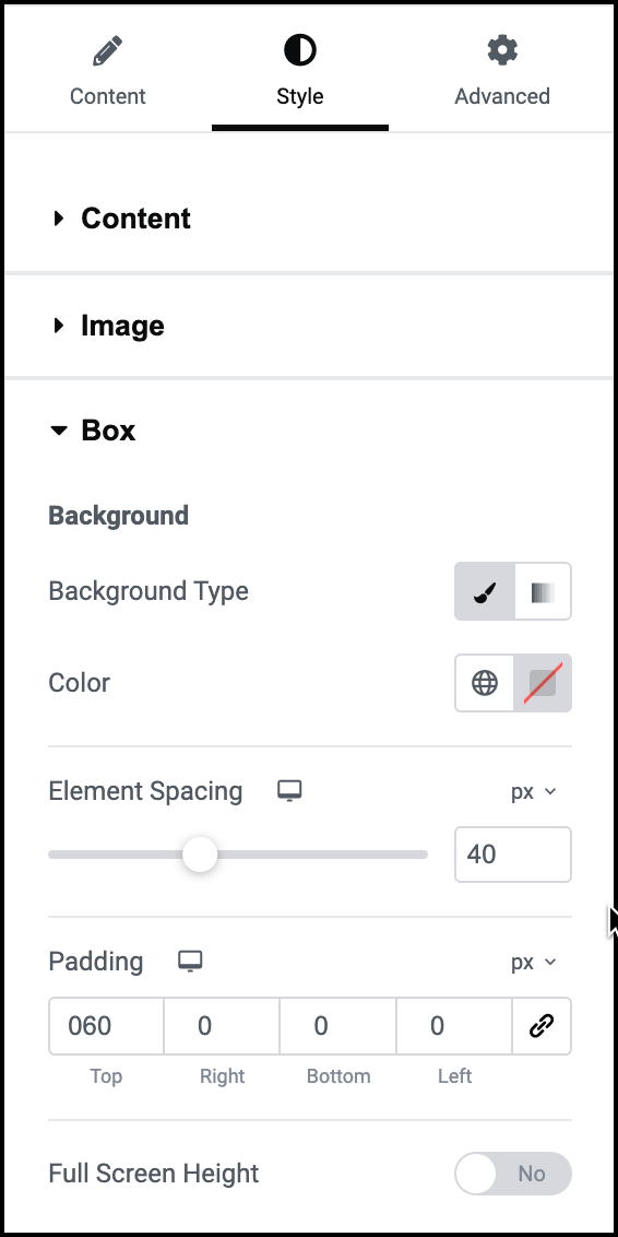 Hero widget | Elementor