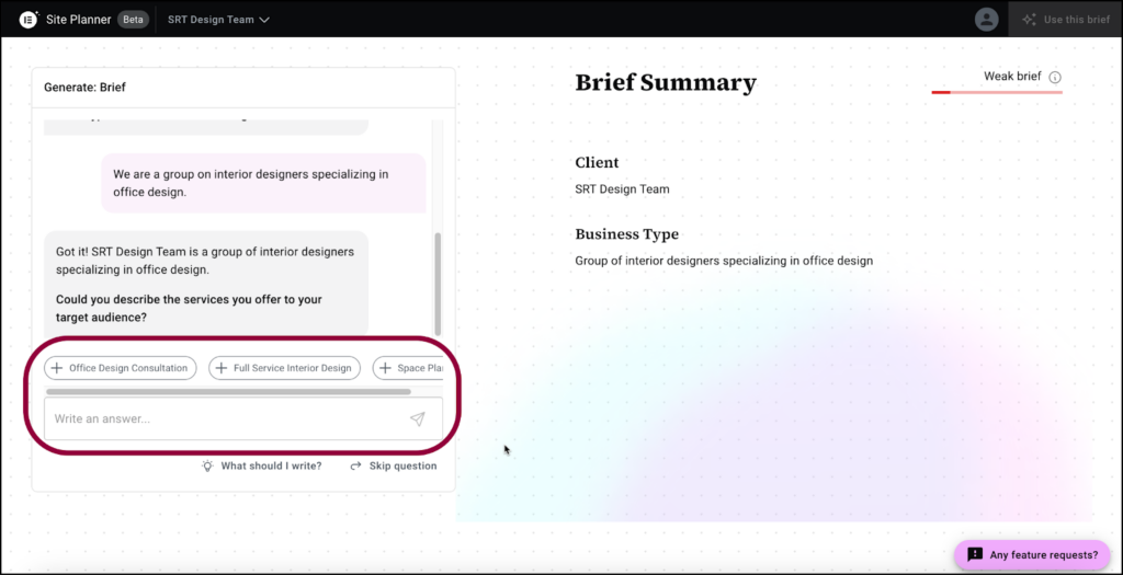 Build an entire website from scratch with Elementor AI's Site Planner ...