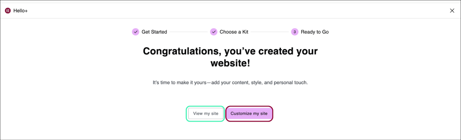 Install and activate Hello Biz and Hello Plus | Elementor