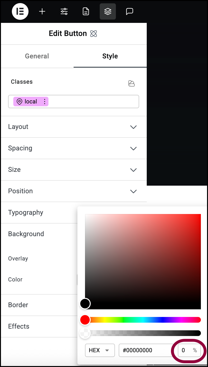 Button element | Elementor