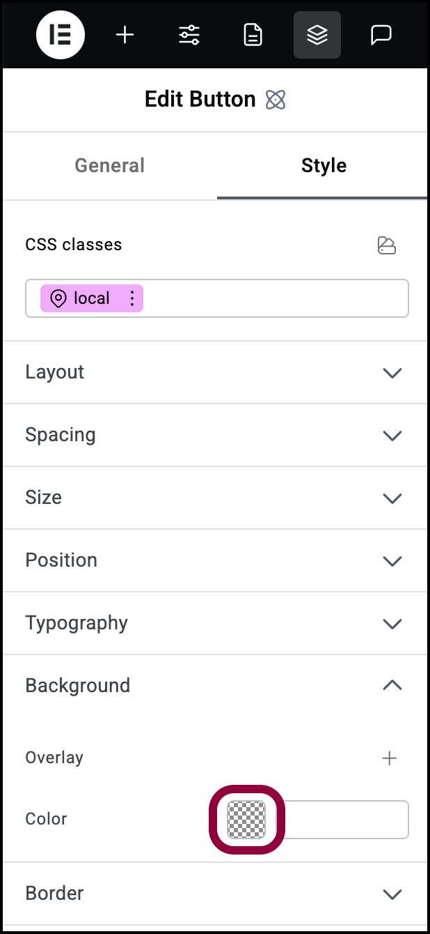 Button Element Elementor