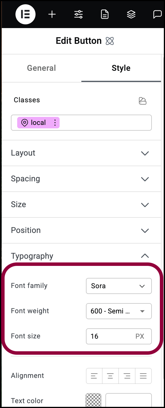 Button element | Elementor