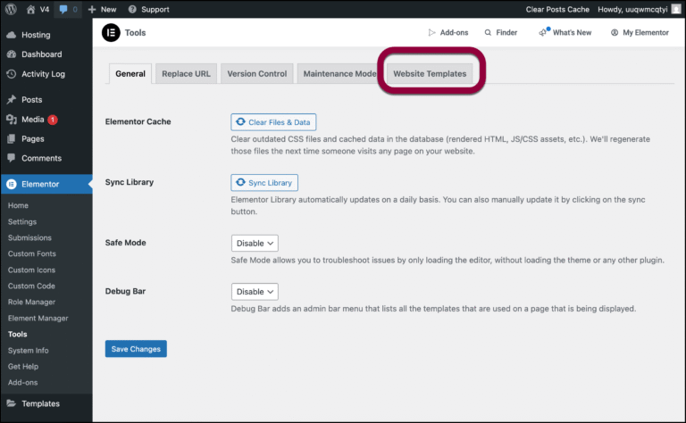 Import and export Elementor website templates | Elementor