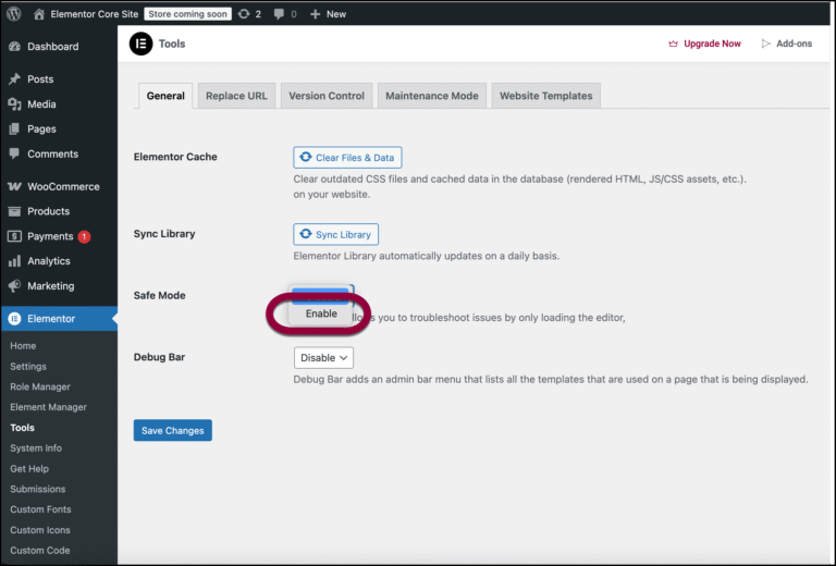 Common troubleshooting steps | Elementor