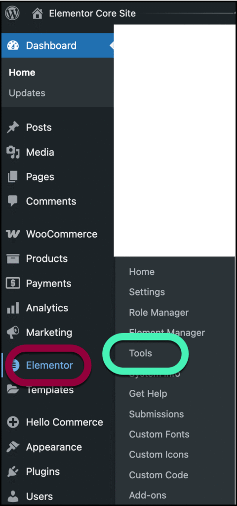 Common troubleshooting steps | Elementor